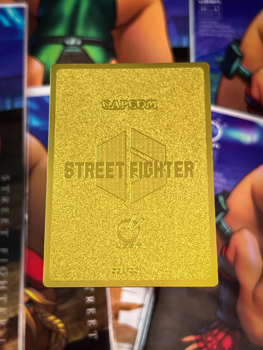 Street Fighter 6 SF6 Jamie Limited Edition Gold Metal Card Udon Promo ...